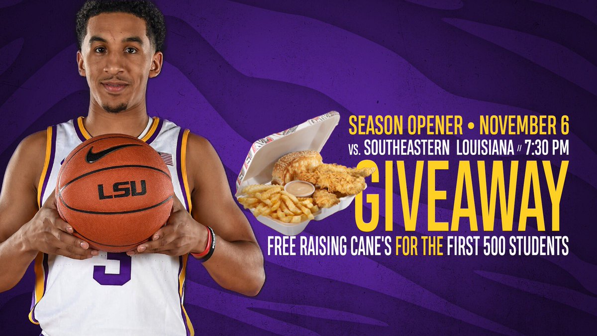 LSU Basketball - Hey students! stop by the student gate to get FREE ...