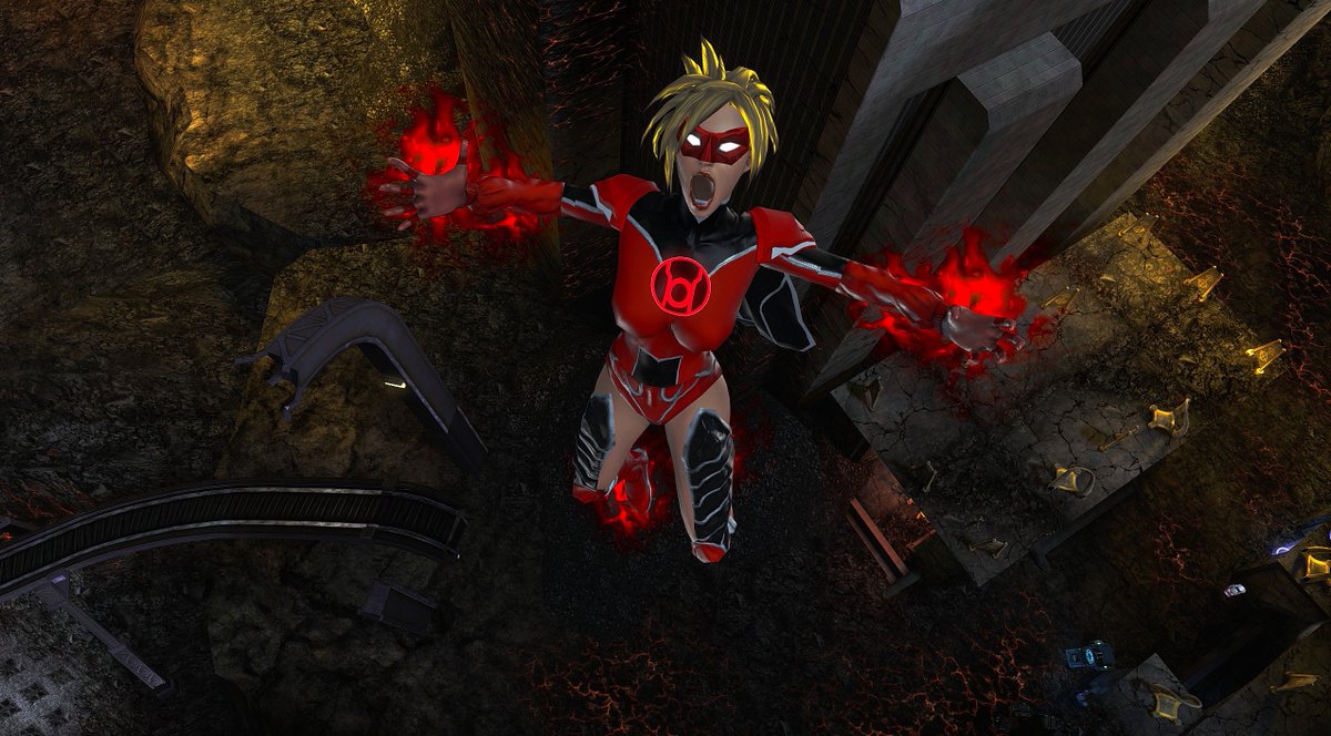 Supergirl Red Lantern