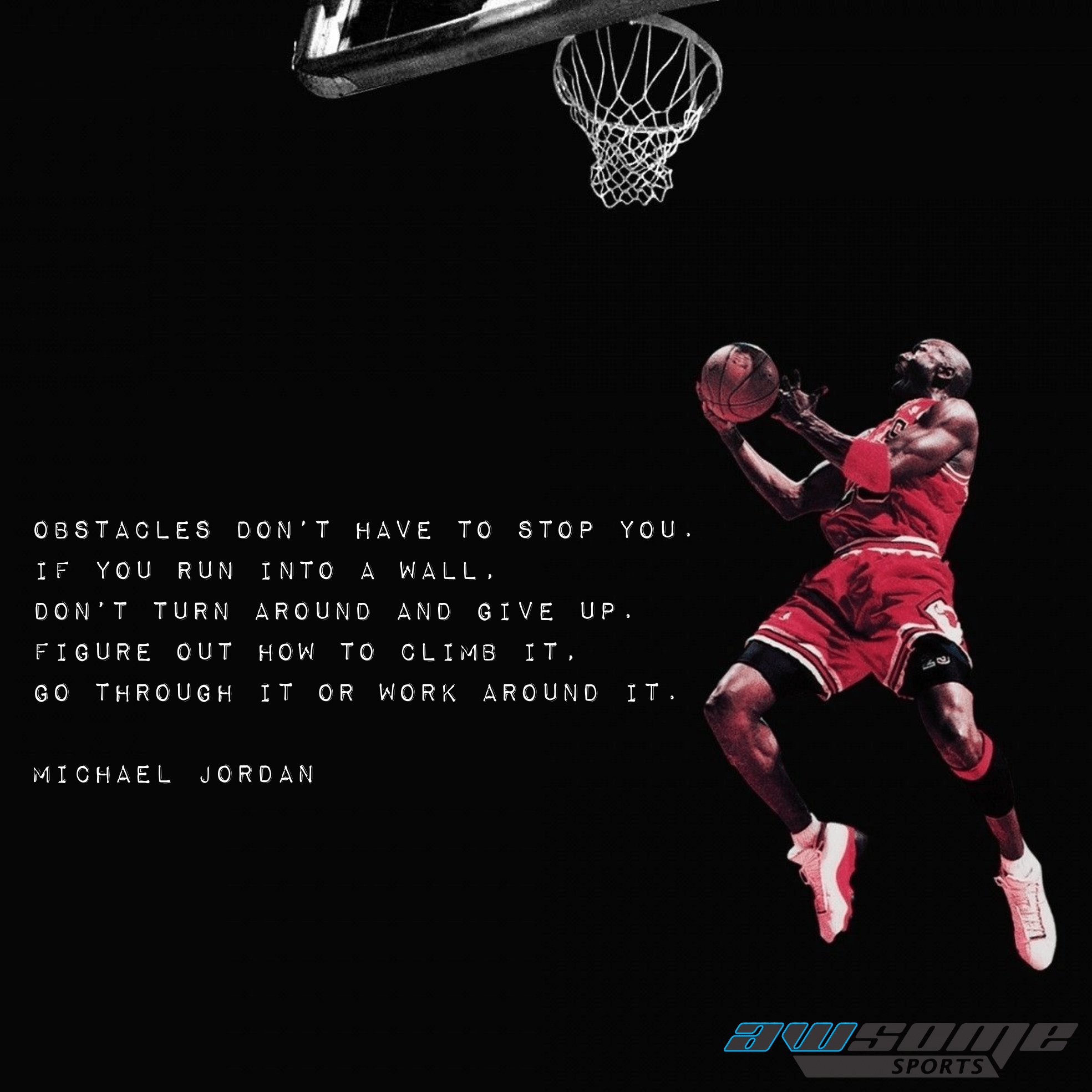 Michael Jordan Quotes Obstacles