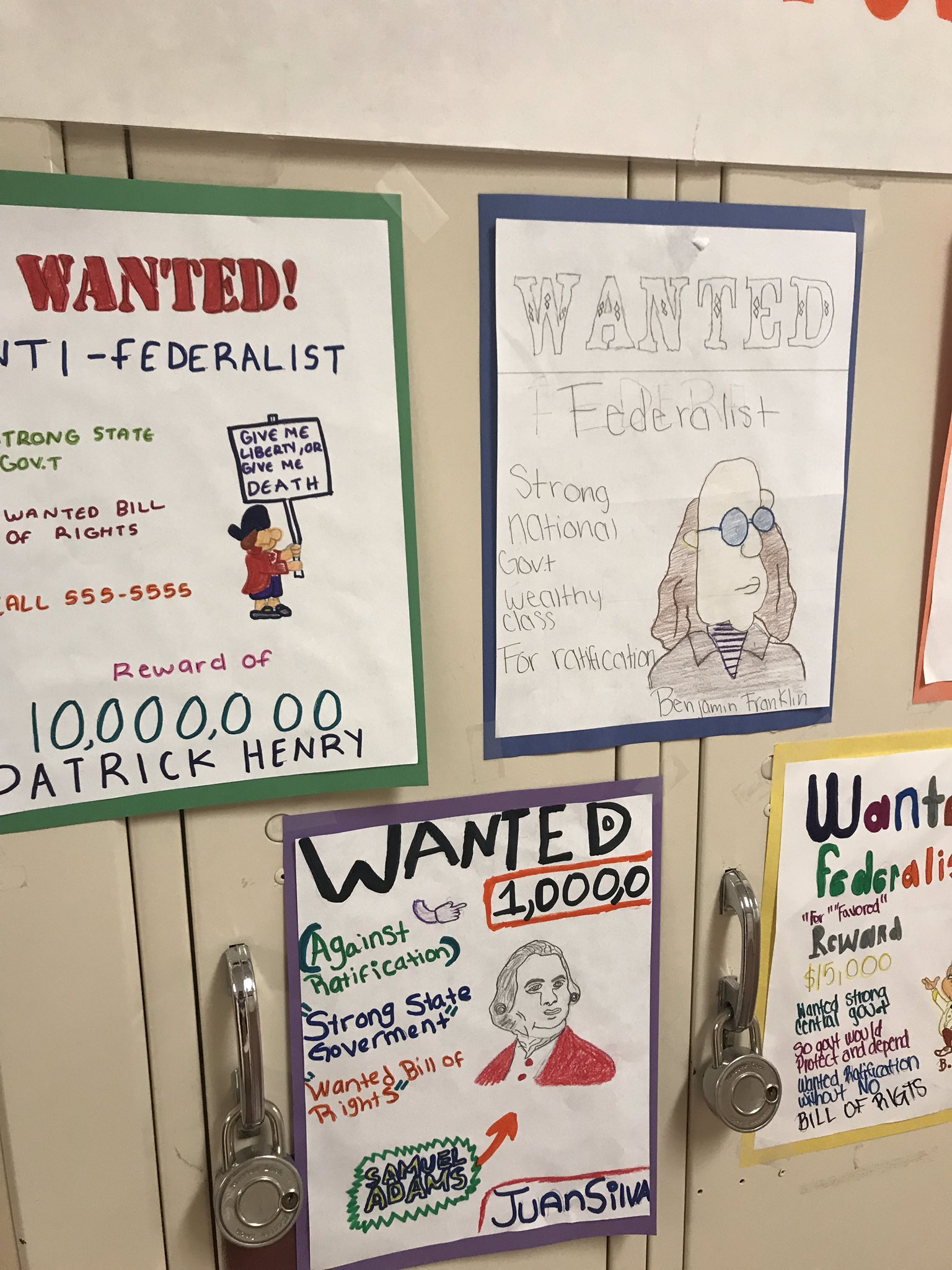 Anti Federalists Poster