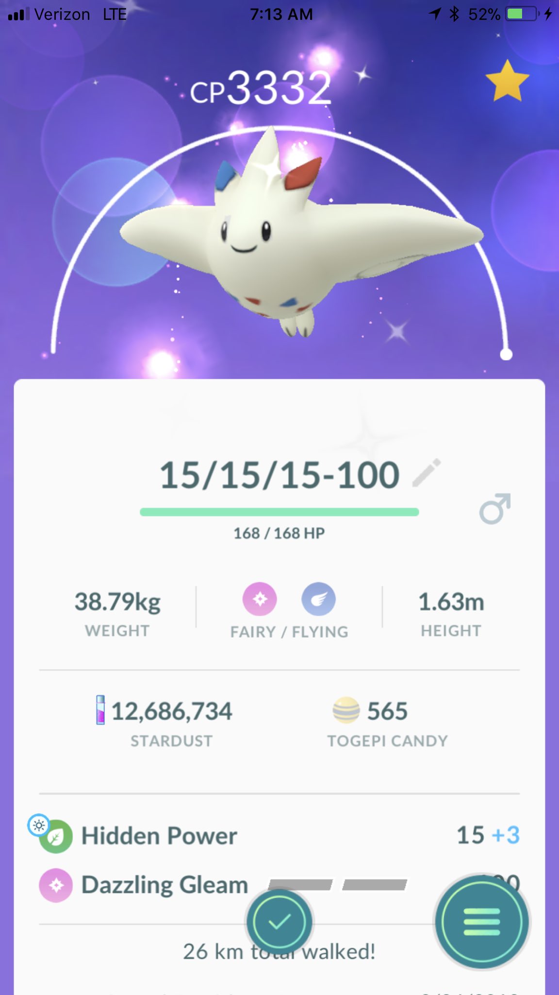 Shiny Togekiss Pokemon X