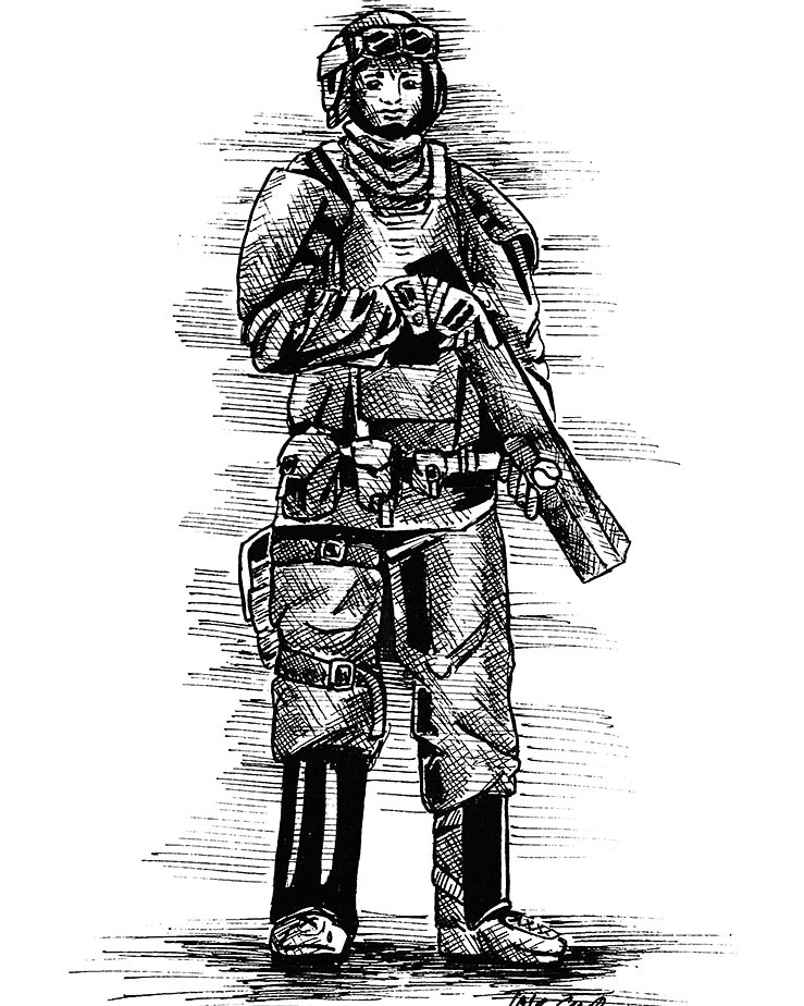 Imperial Guard Drawing