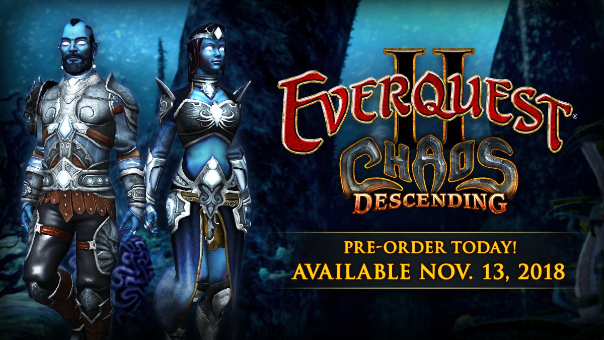 EQ2 Twitter - Have you pre-ordered your copy of Chaos Descending yet? The Jann Magi Illusion ...