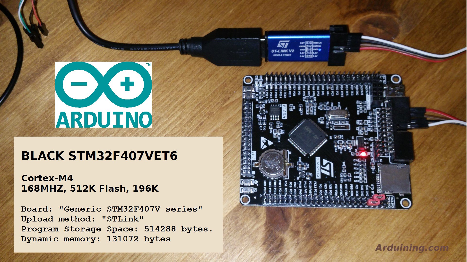 Arduining On Twitter Make Arduino St World Armcommunity Armembedded Black Stm32f407vet6