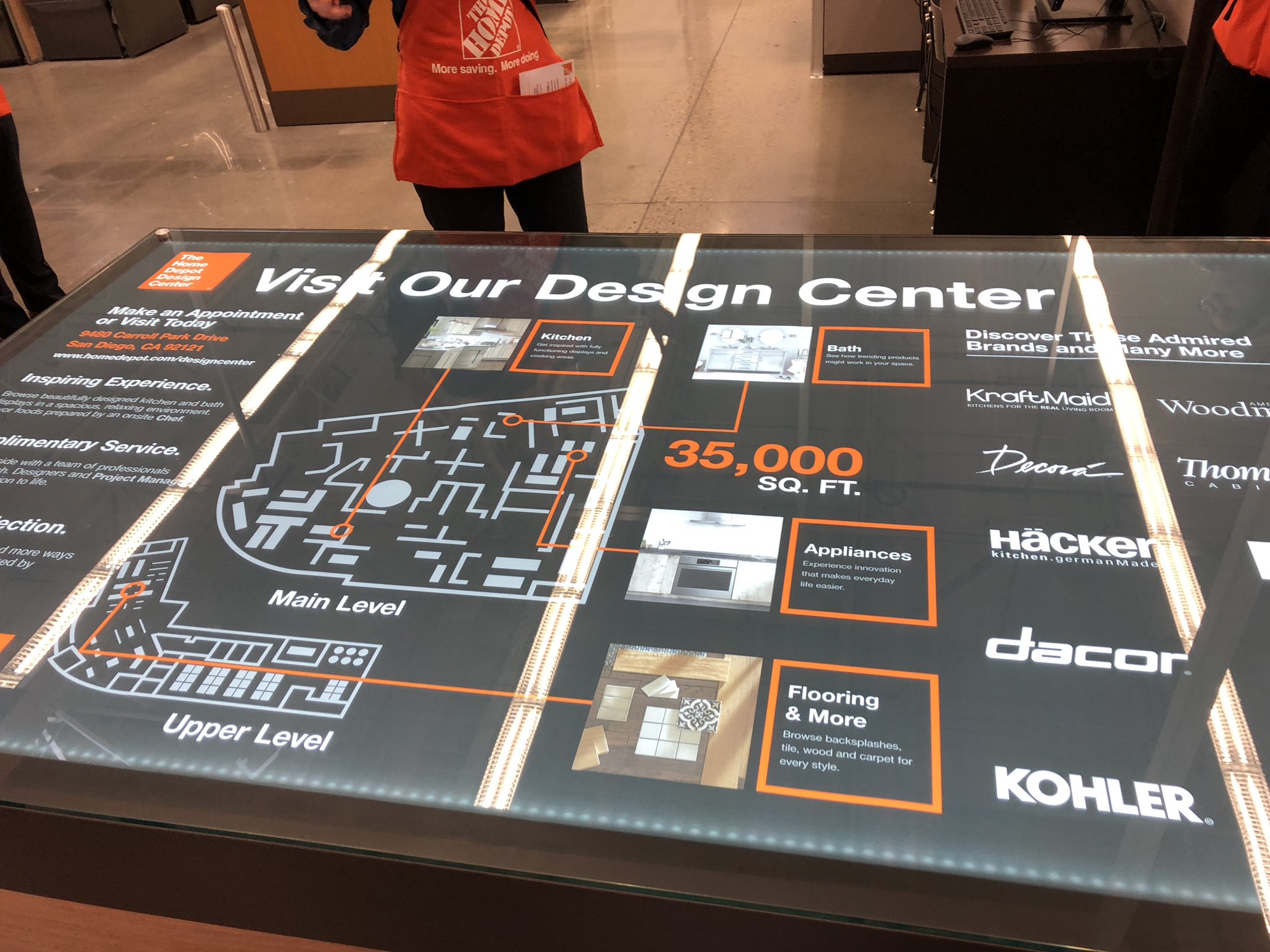 Home Depot Store Layout Map