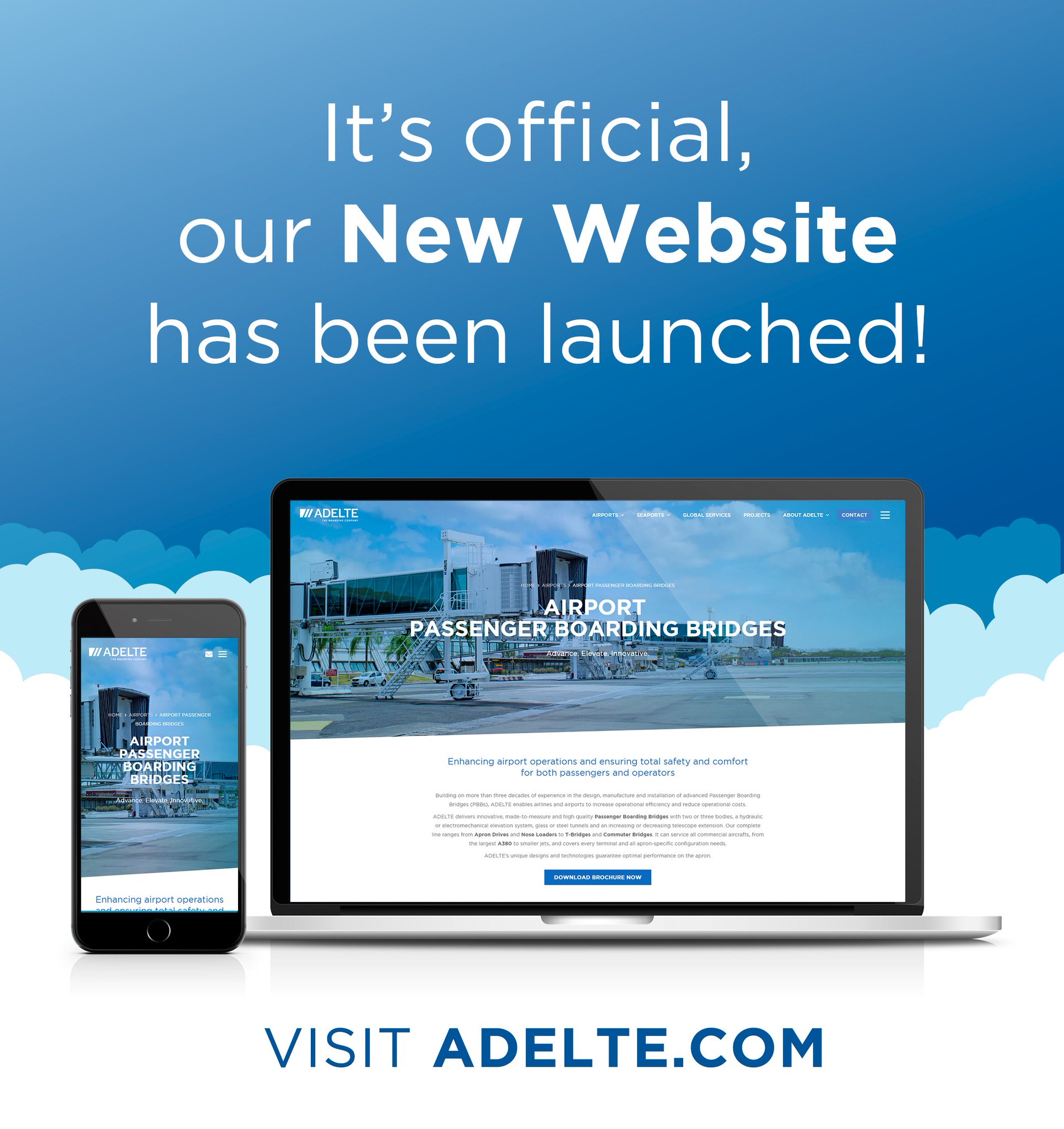 ADELTE - The Boarding Company on Twitter: "It’s official, our new #website has been launched! We ...