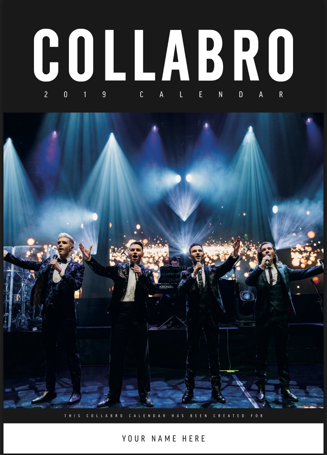 COLLABRO on Twitter: "WE HAVE A 2019 CALENDAR OUT NOW!😁 . PERSONALISED 2019 Calendar: https://t ...