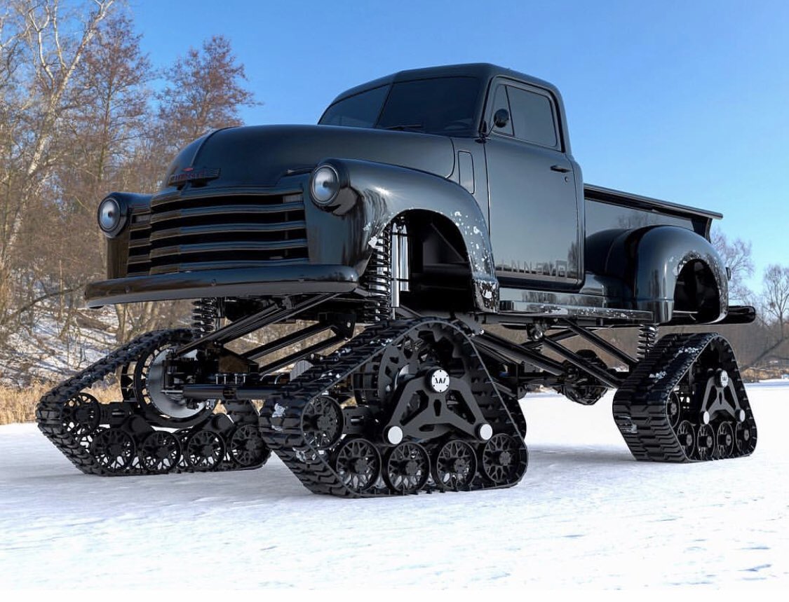 Chevy Trucks With Tracks