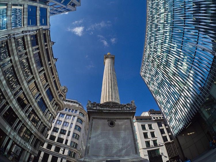 The Monument to the Great Fire of London