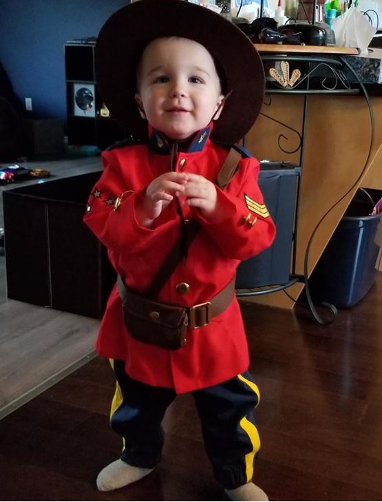 Canadian Mountie Costume Kids