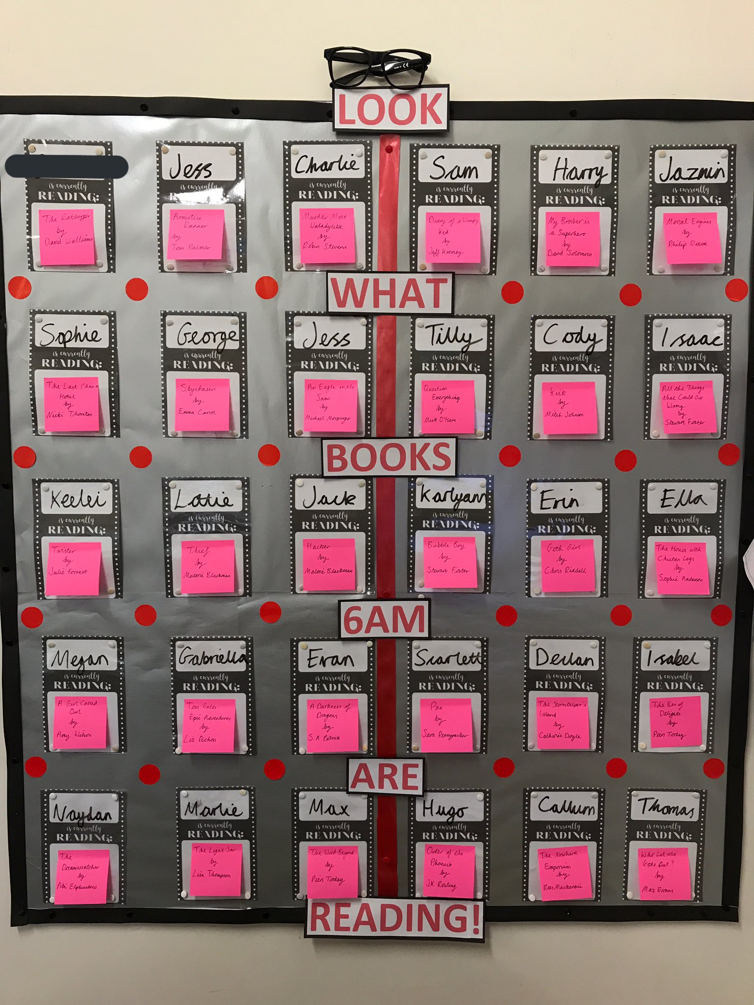 Mr Mclugash on Twitter: "Our in-class reading display is now up! Thank ...