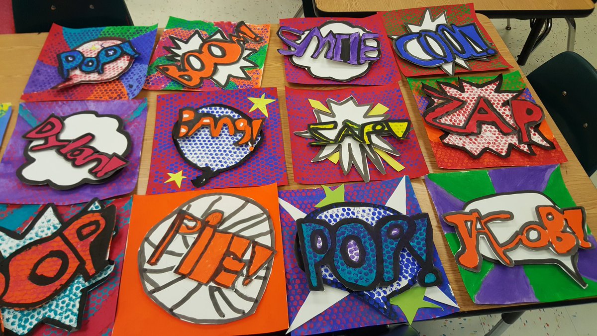 Onomatopoeia Art Lesson