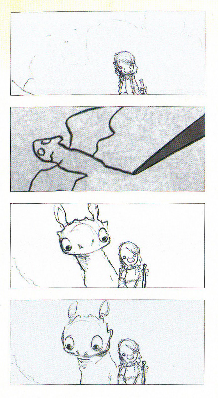 How To Train Your Dragon Toothless Drawing Scene