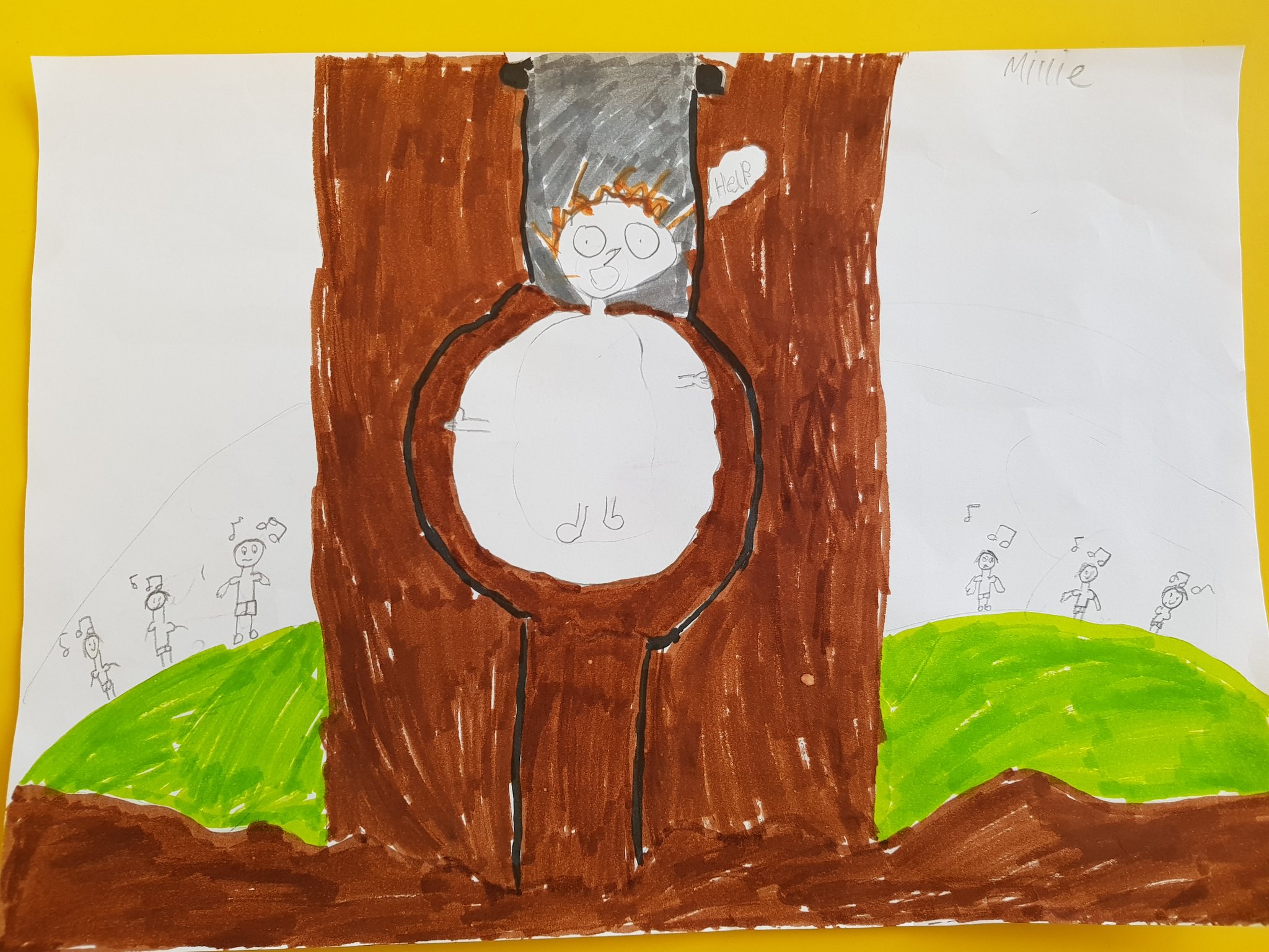 Augustus Gloop Stuck In Tube