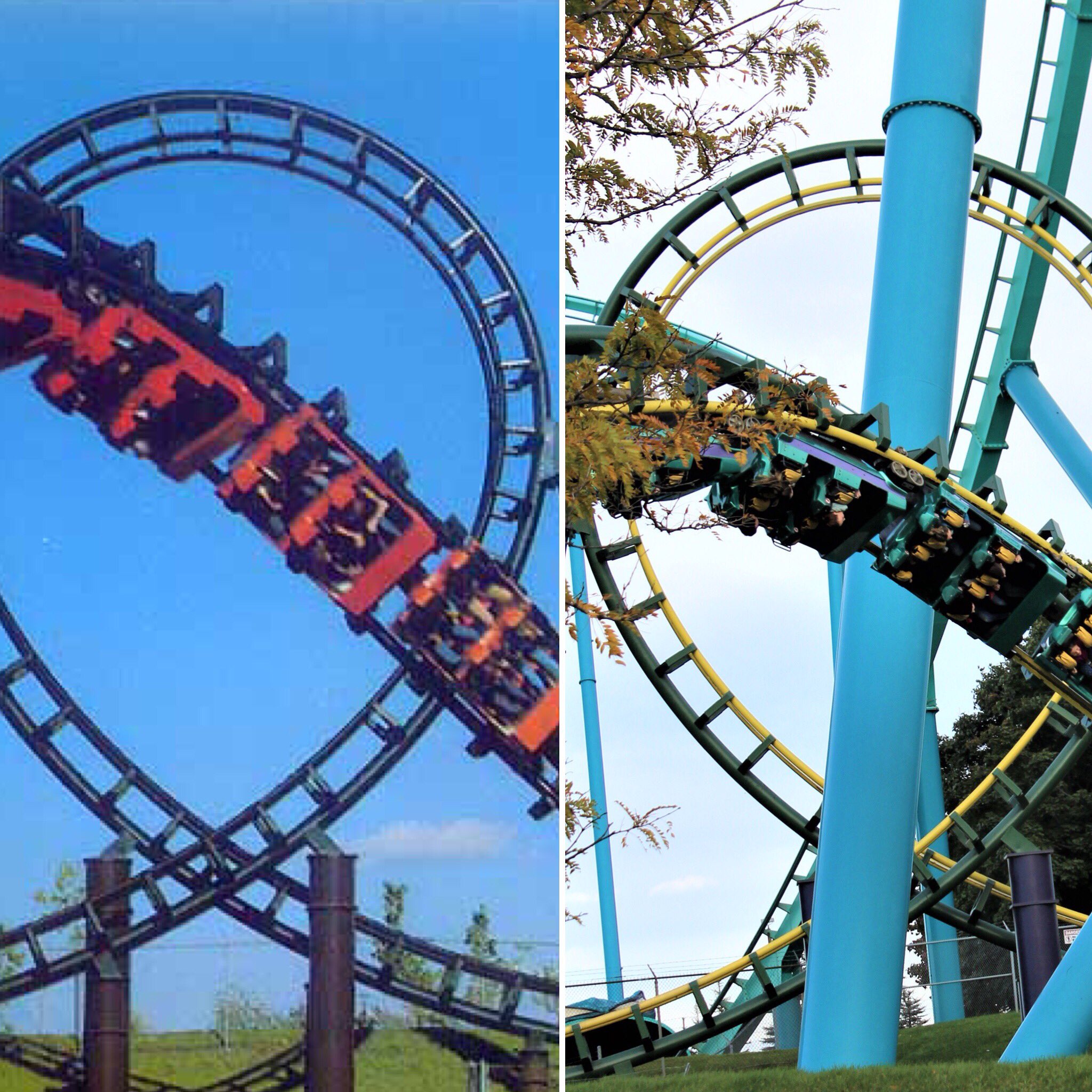 Dragon Fire Roller Coaster