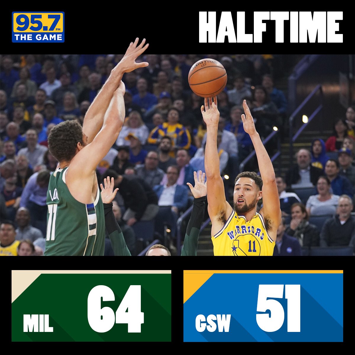 2018-19 NBA Game 12 GSW vs MIL - posfie