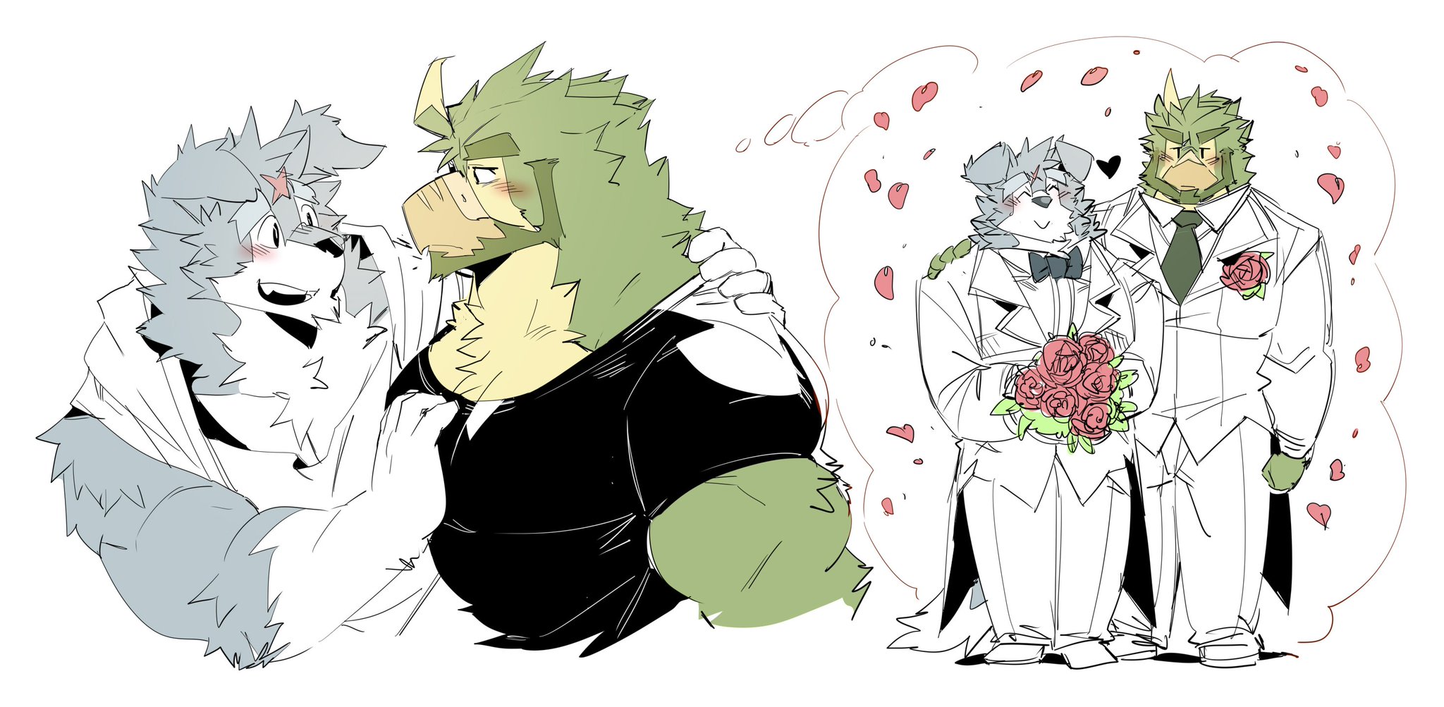 (`∇´)ψ Koku @ PAWAI 2019 🇮🇩🐾 on Twitter: "Last stream doodle for today! One day, Stan... one day.…