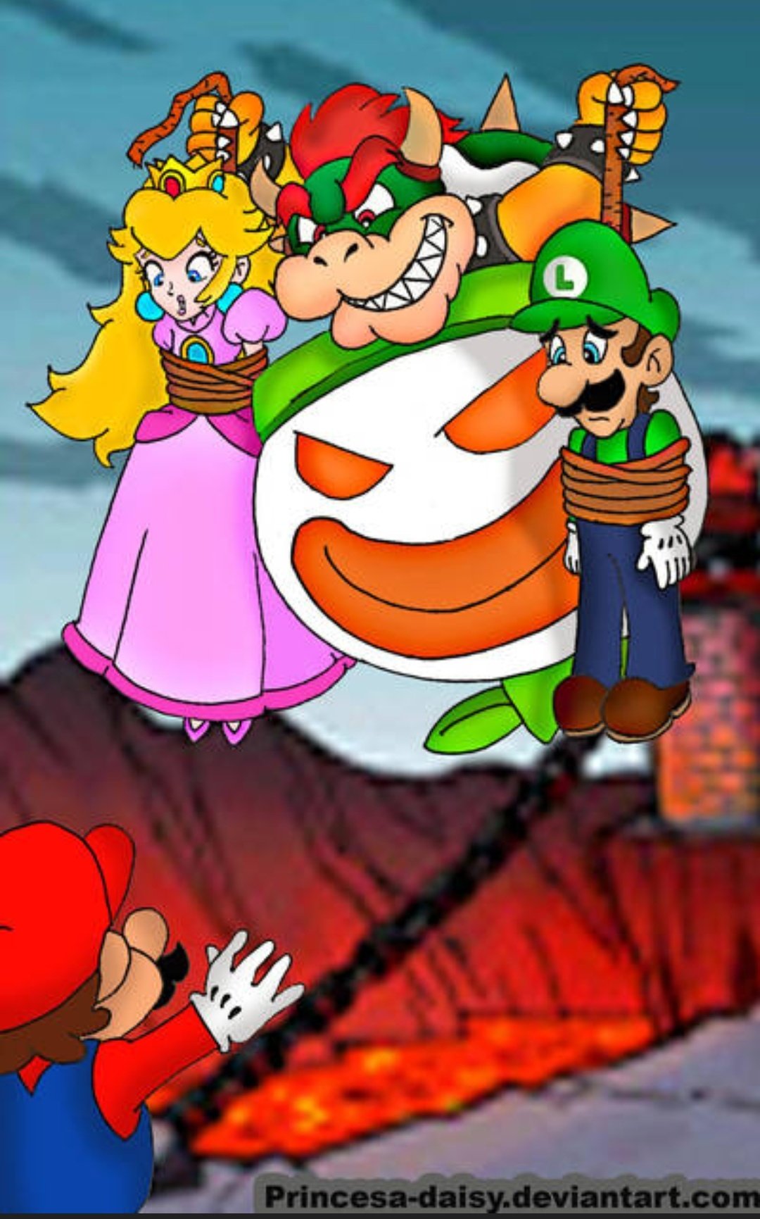 Mario And Daisy In Love