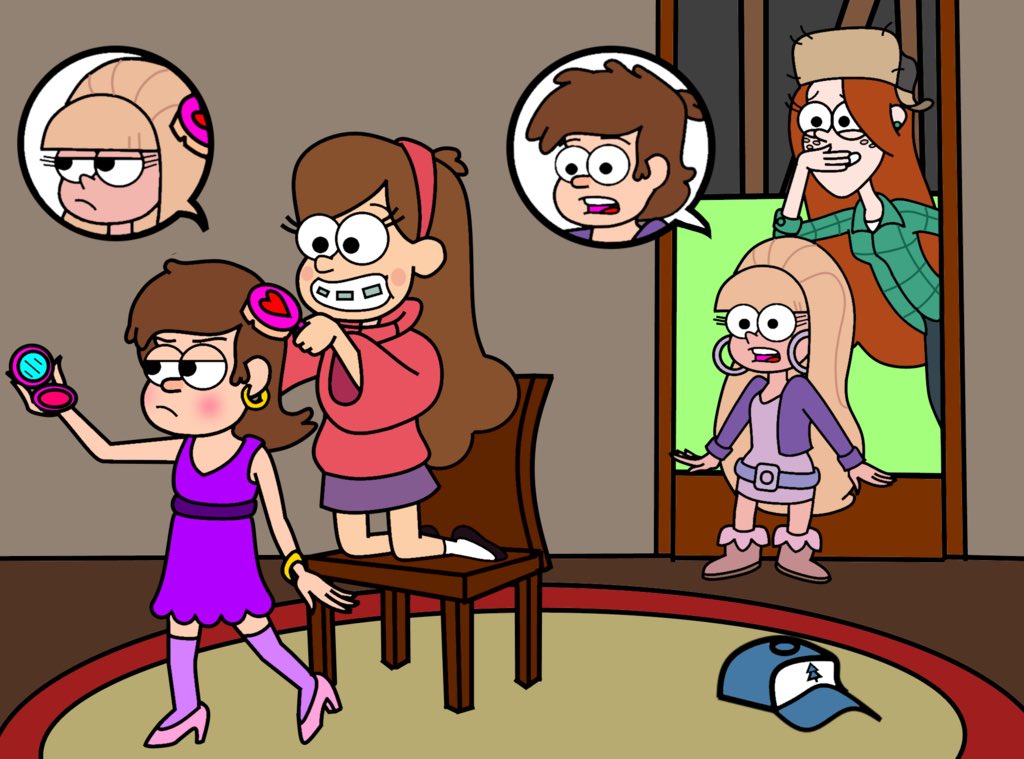 Gravity Falls Gender Swap Wendy