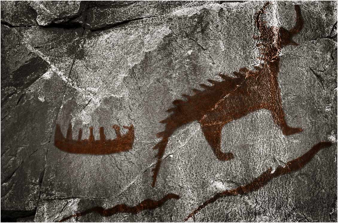 Cave Paintings Of Dragons
