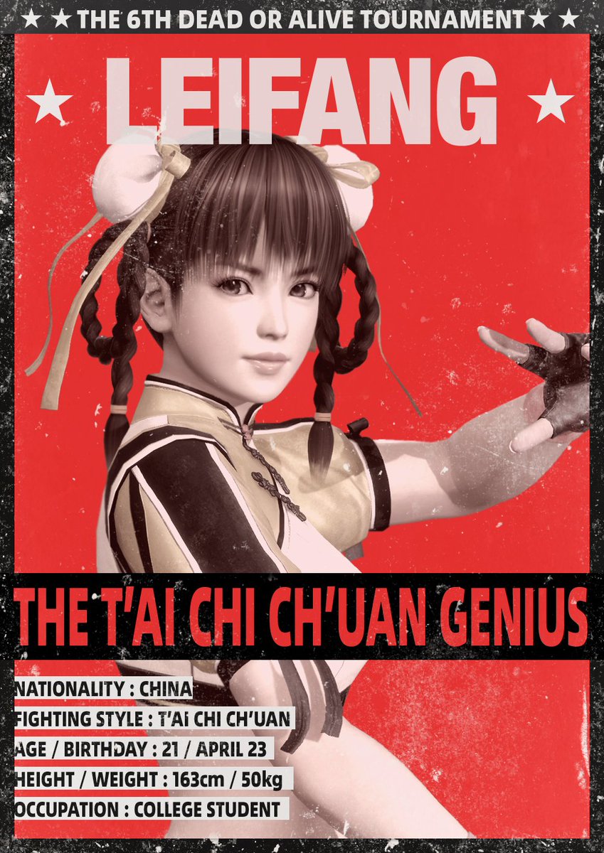 DEAD OR ALIVE 6 Character Selection Bios by Bea-Nakajima-0726 on DeviantArt