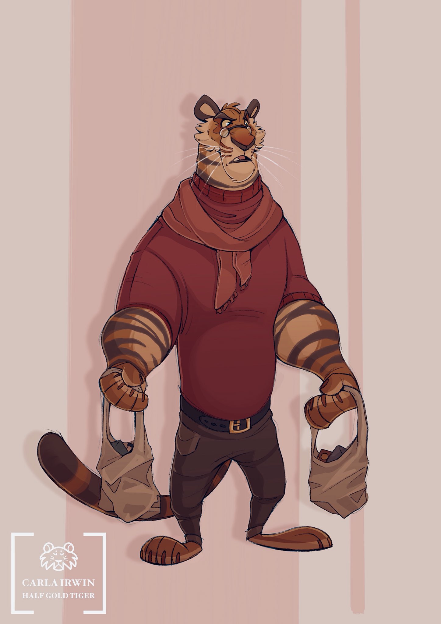 Tiger Character Design