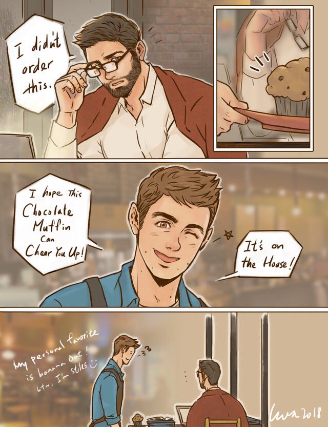 Sterek Cartoon