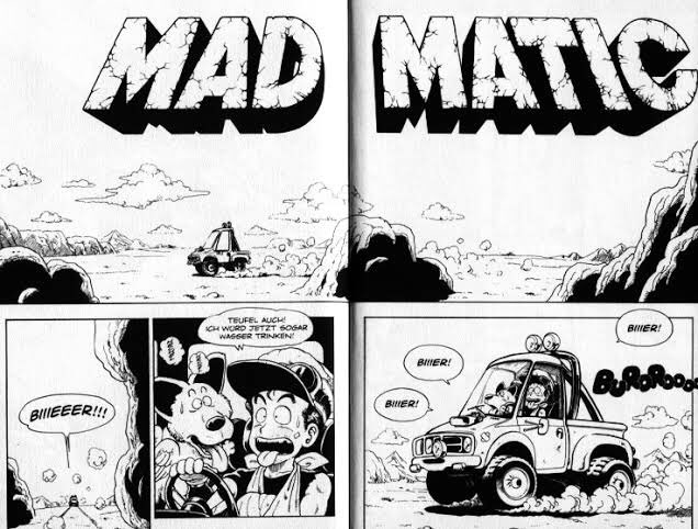 「MAD MATIC」 かの世紀末覇者伝説に先んじて例のパンクバイオレン.. | 日々是 鳥山先生 さんのマンガ | ツイコミ(仮)