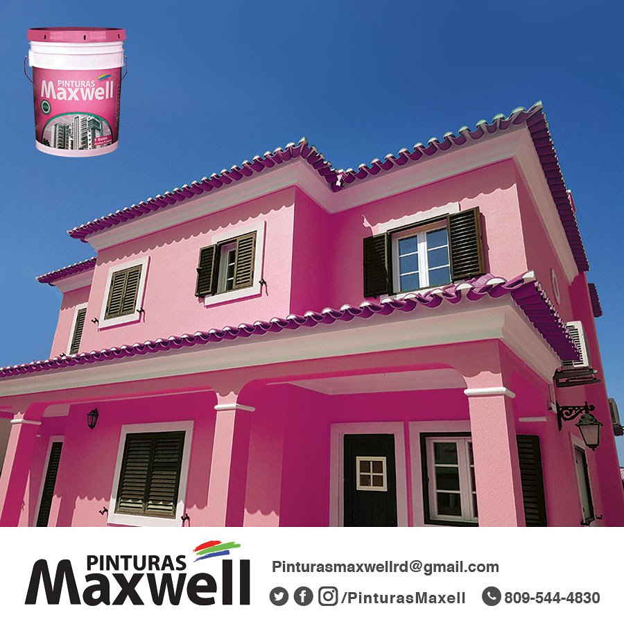 Casas Exteriores Colores Rosa