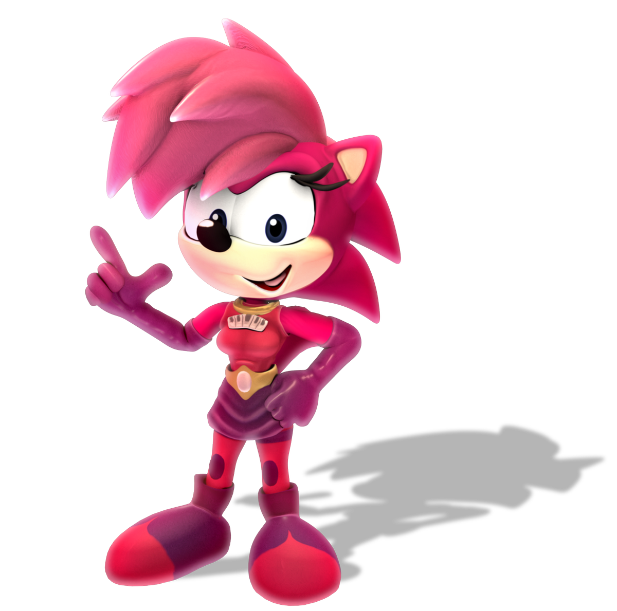 Sonic Underground Sonia The Hedgehog