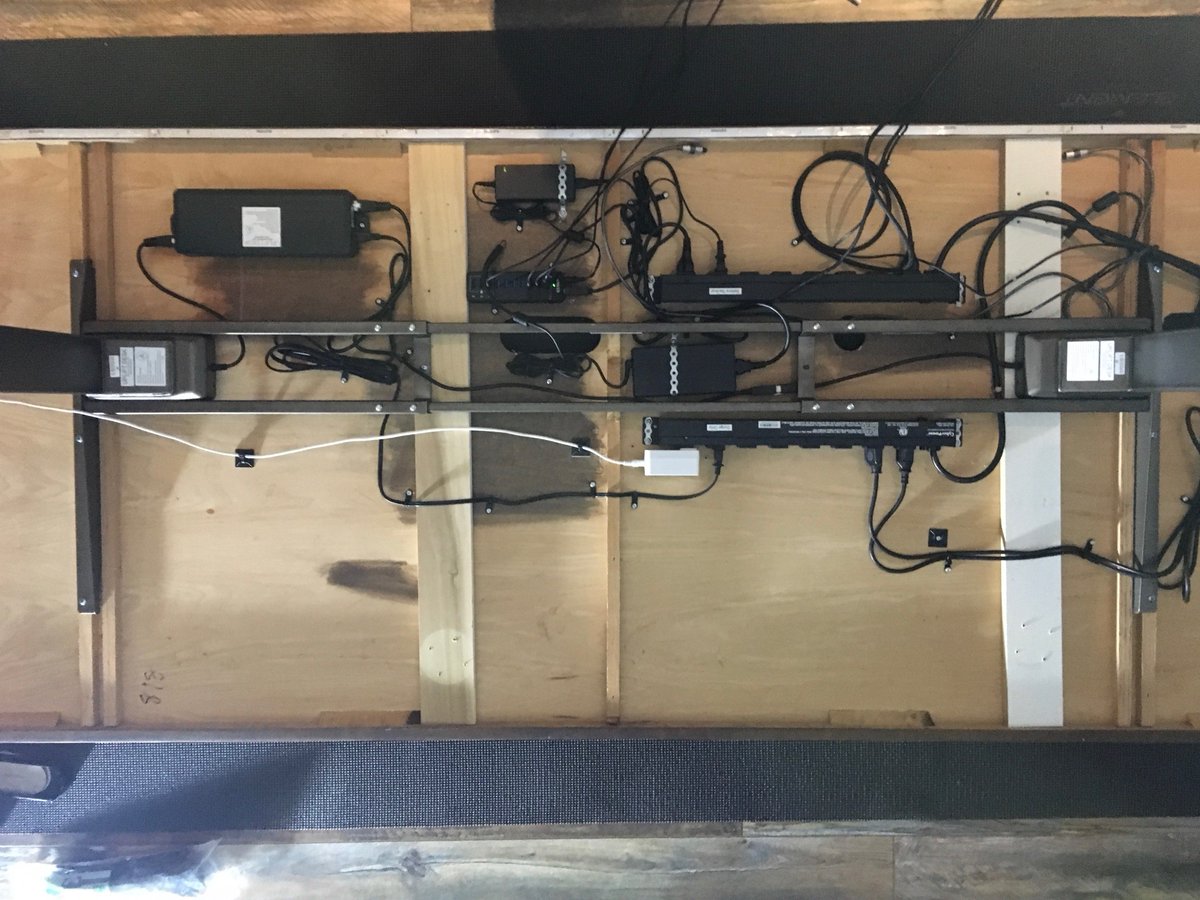 Under Table Ups Mount