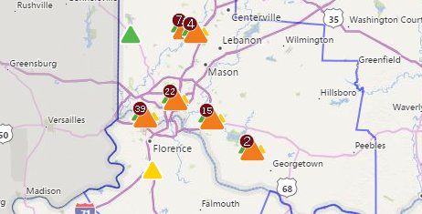 Duke Energy Power Outage Map Ohio - Map