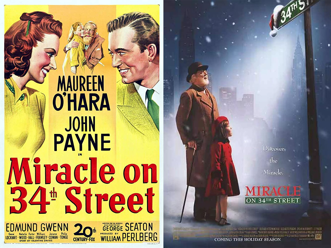 Miracle On 34th Street 1994 Movie Poster