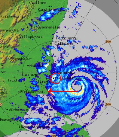 Cyclone Gaja Live Updates: Severe cyclonic storm makes landfall in ...