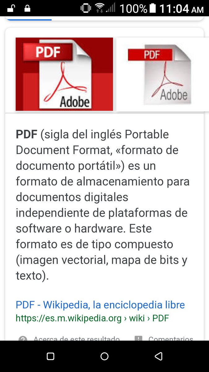 documento pdf definicion