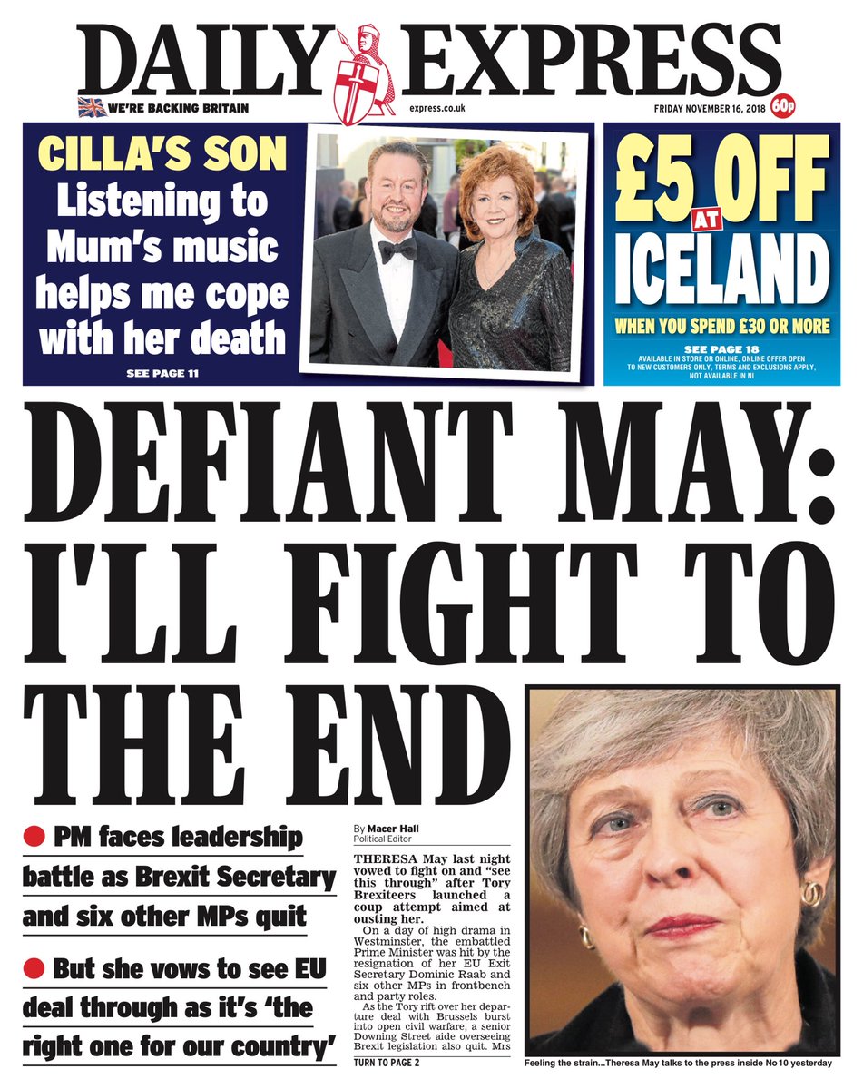 Brexit deal: Theresa May determined to 'see this through' amid growing ...