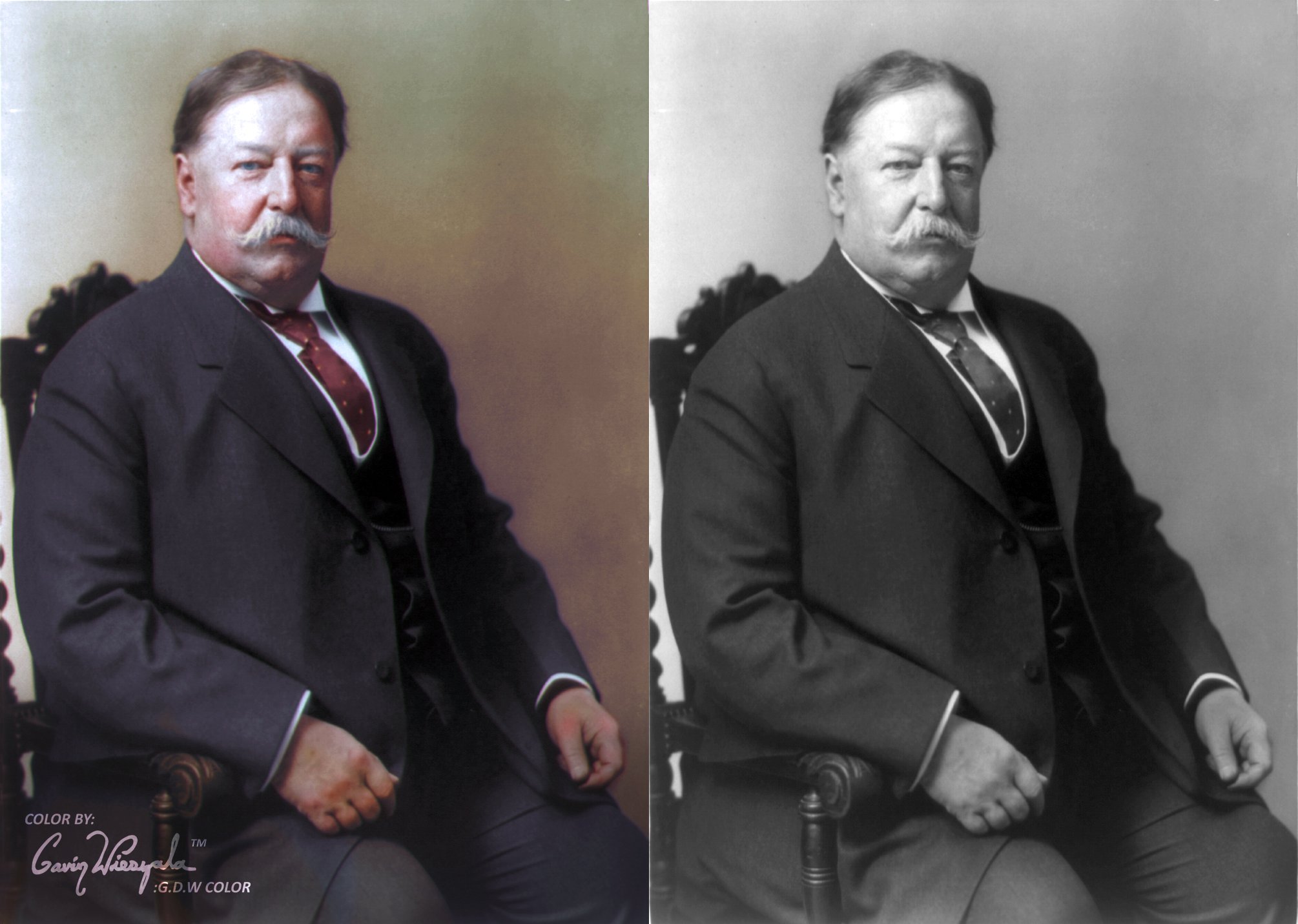 William Howard Taft In Color William Howard Taft Wall Art: Prints,