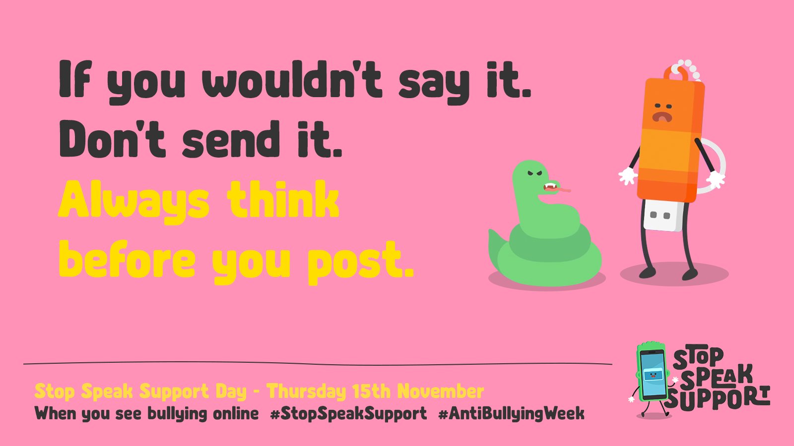 Think Before You Post Cyberbullying