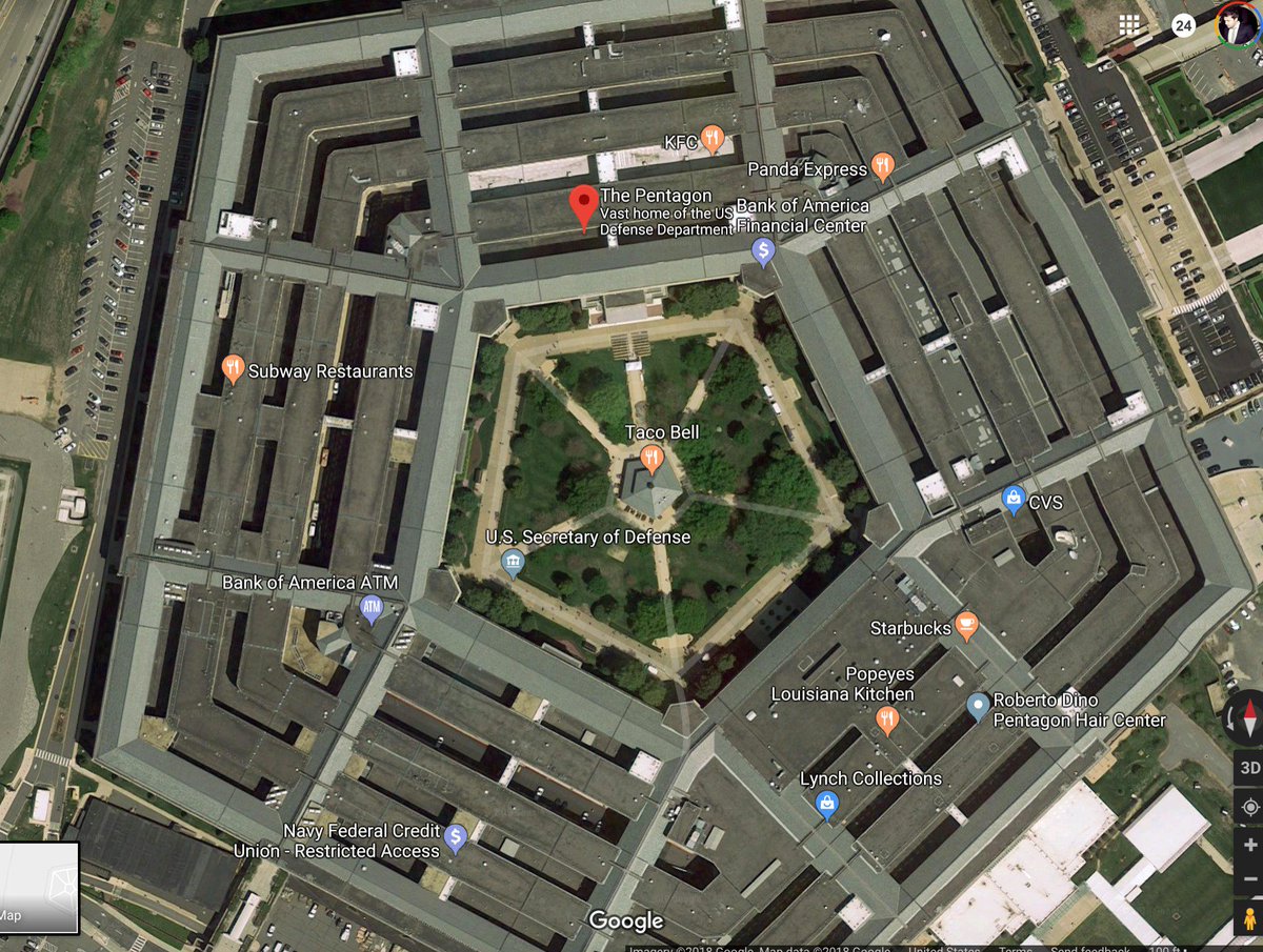 Pentagon Courtyard