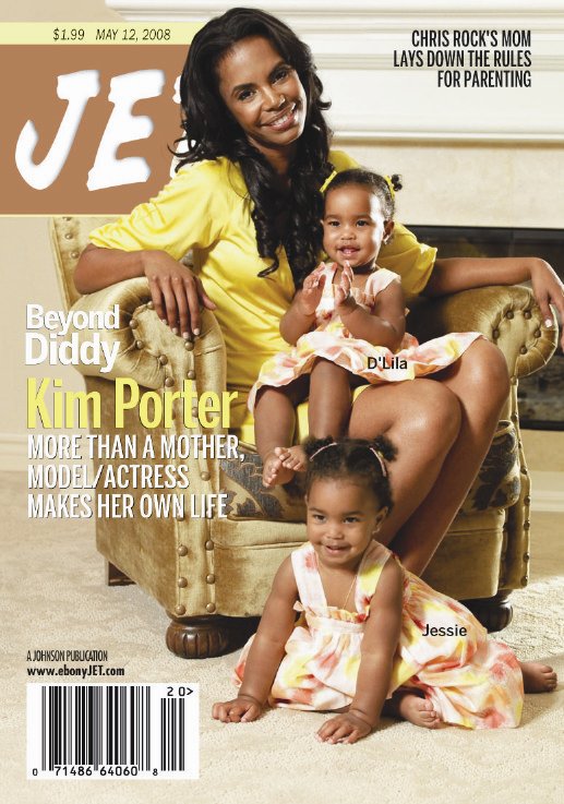The gorgeous Kim Porter and daughters Jessie James and D’Lila also ...