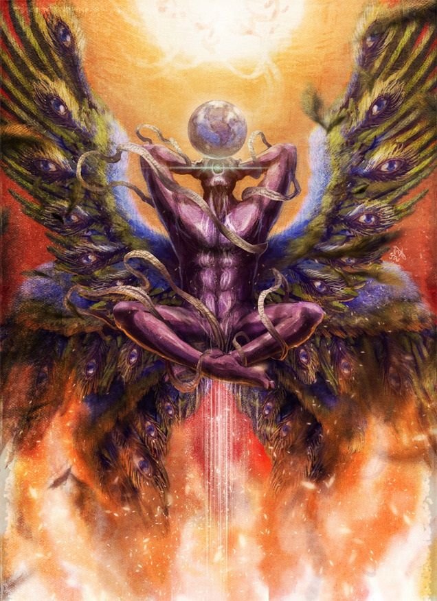Peacock Angel