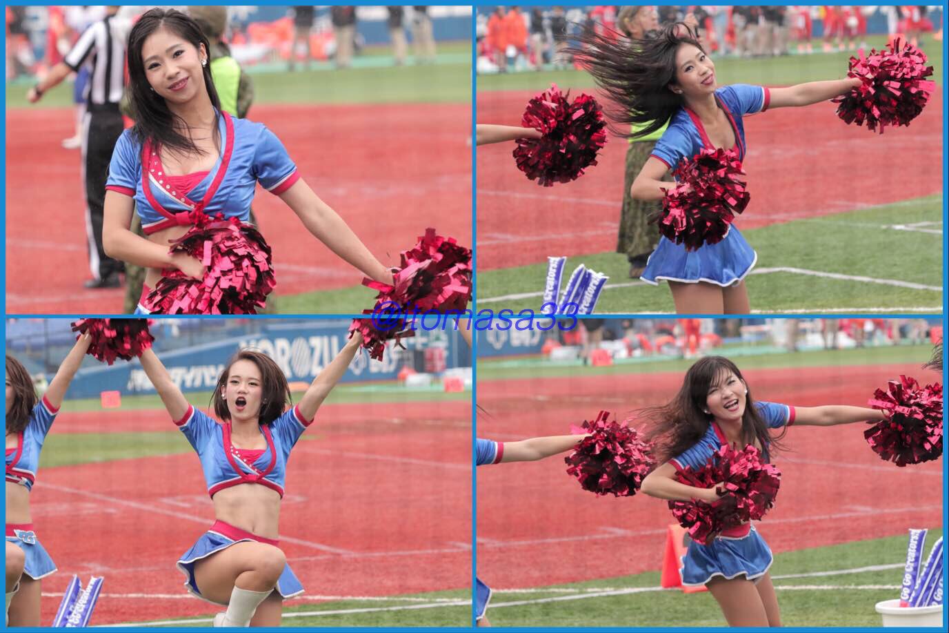 伊東 on Twitter: "11月4日 #横浜スタジアム ワイルドカード プレイオフ #LIXIL vs #東京ガス #東京ガスクリエイターズチアリーダーズ 特集 その④ ラスト #Xチア ...