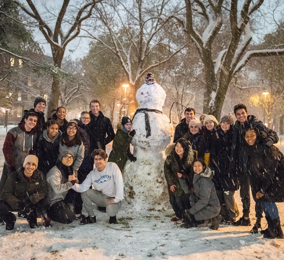 Harvard Campus Winter