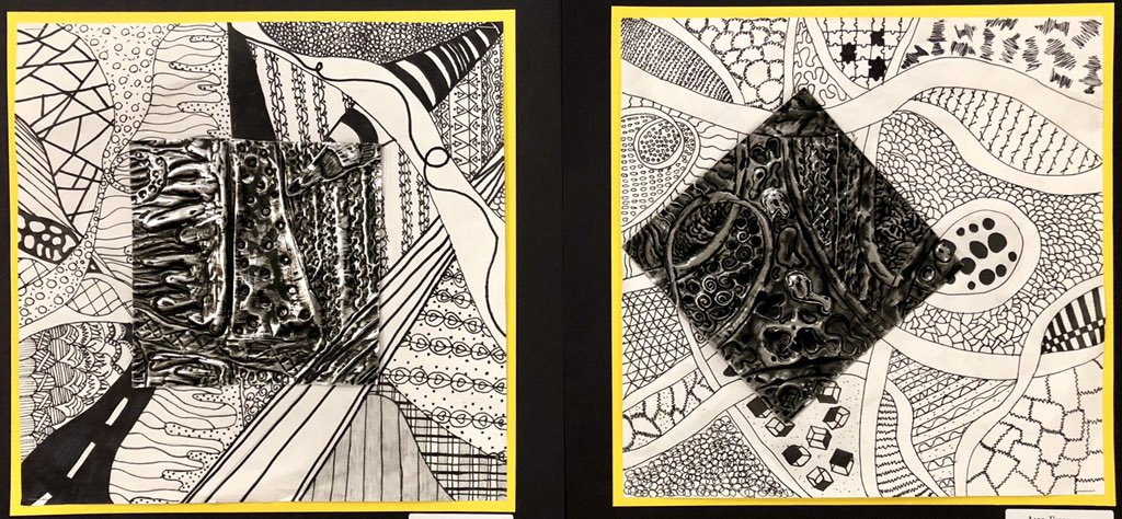 Visual Texture Drawings