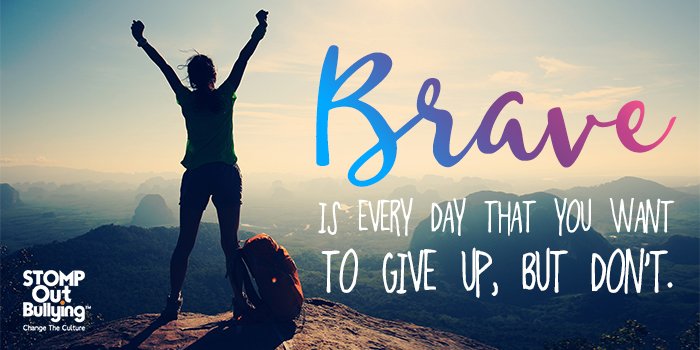 People Being Brave