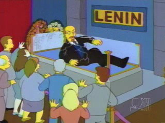 Stalin Cartoon Simpsons