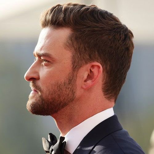 Justin Timberlake Side Part