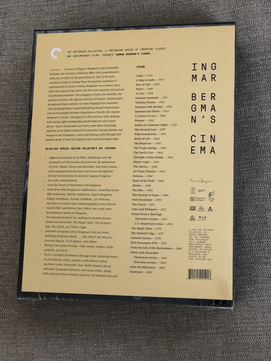 Criterion & Eclipse Cover Art & Packaging Babble-on Vol. 7 - Page 49 ...