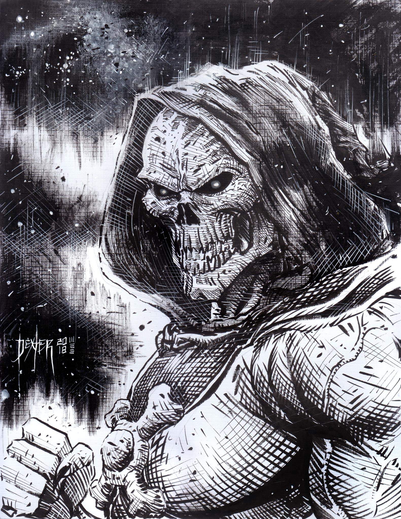 Skeletor Drawing