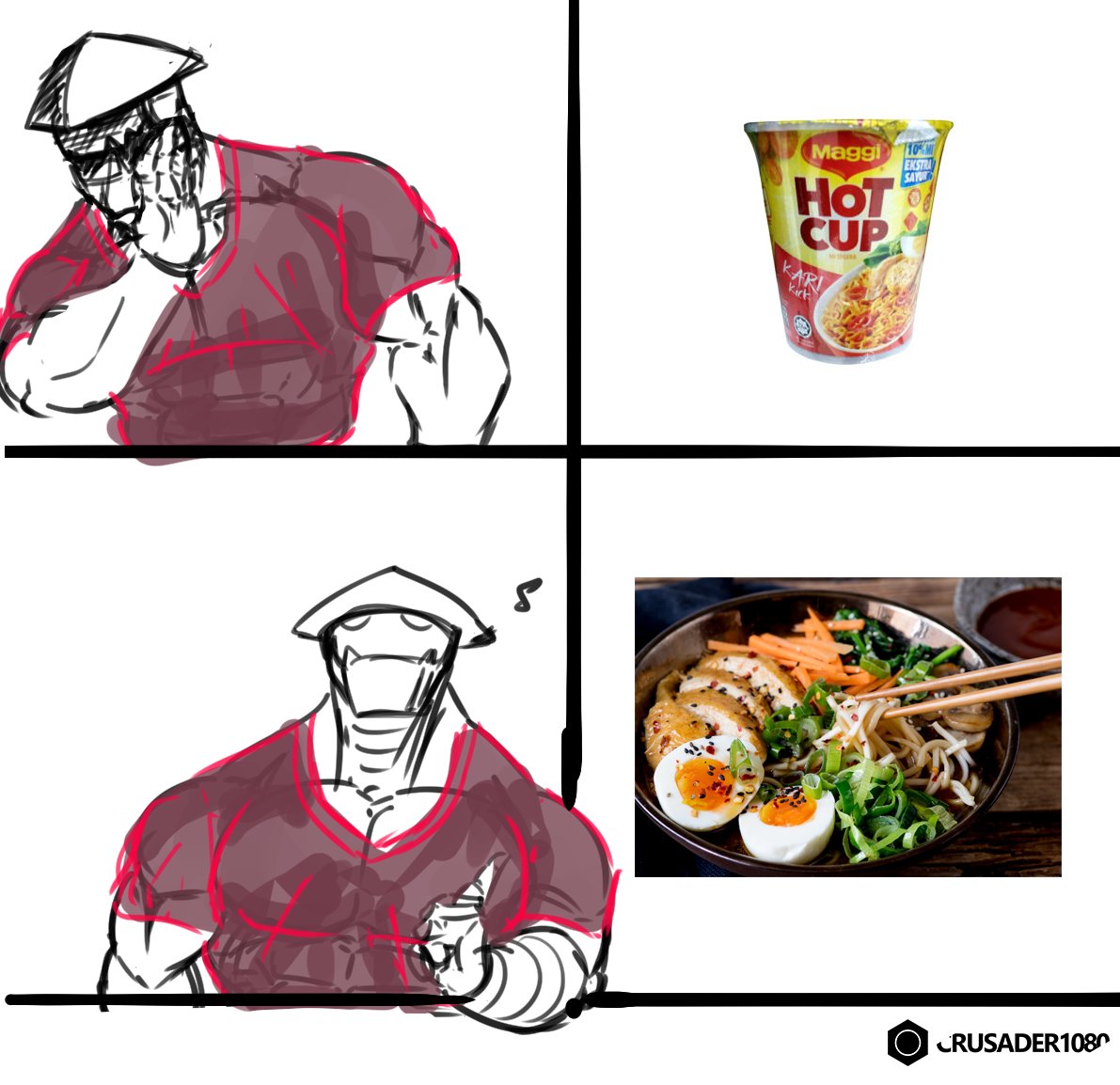 Cup Noodles Meme